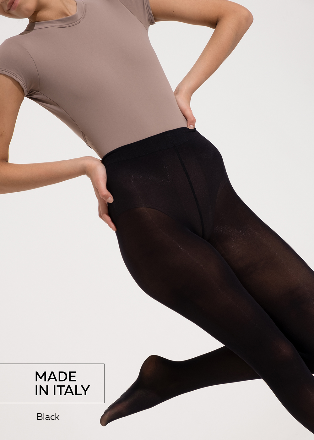 Footed microfiber tights (0050N) | Nikolay® - official online shop of ...
